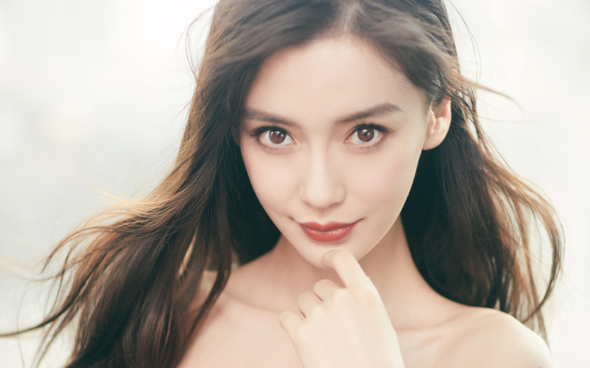 angelababy品牌代言性感图片桌面壁纸_明星电脑壁纸-52图片网